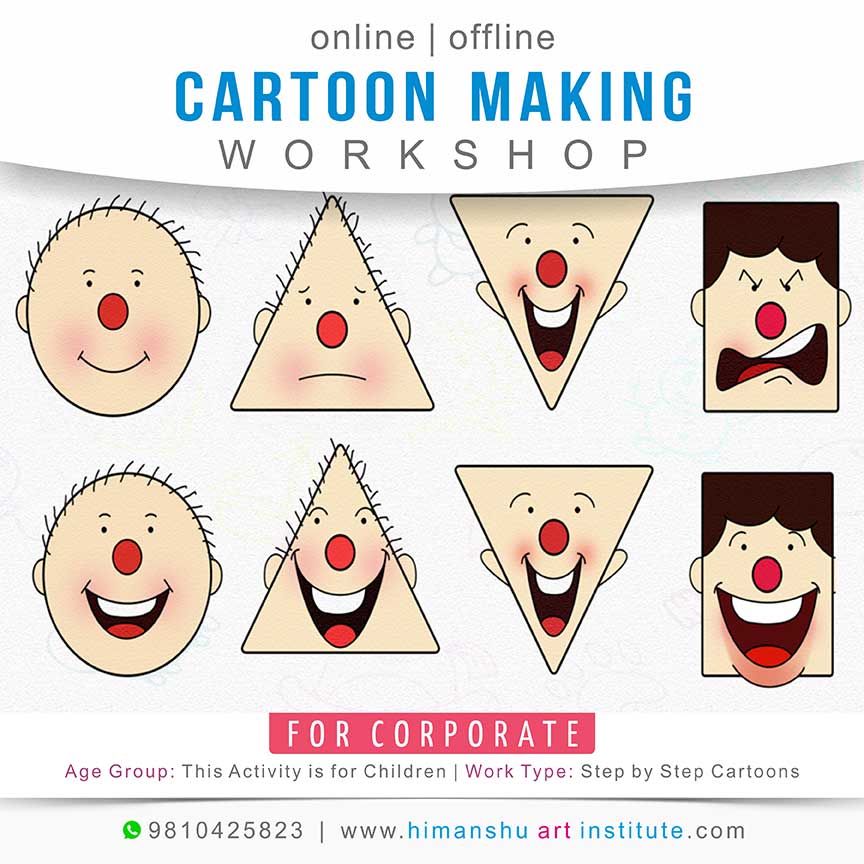 Cartoons Making Workshop for Corporate | Special Cartoons Making ...