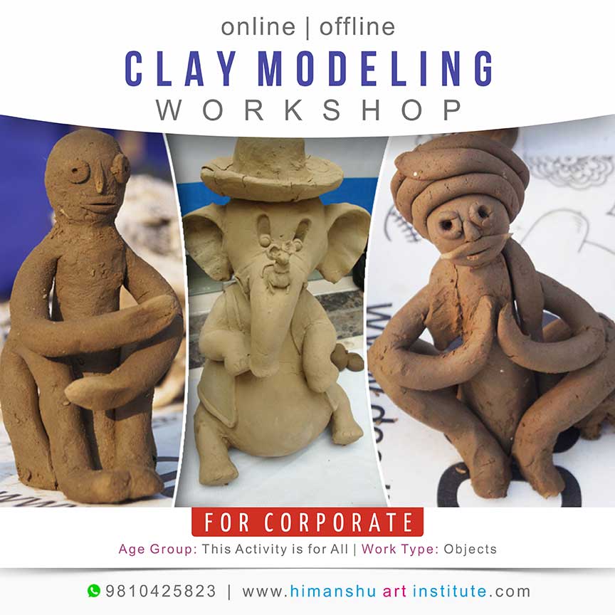 Clay Modeling Workshop for Corporate | Special Clay Modeling Workshop & Activity for Corporate ...
