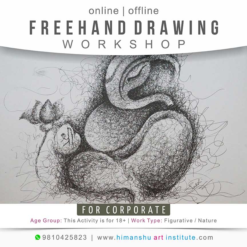 Freehand Drawing Workshop for Corporate | Special Freehand Drawing ...