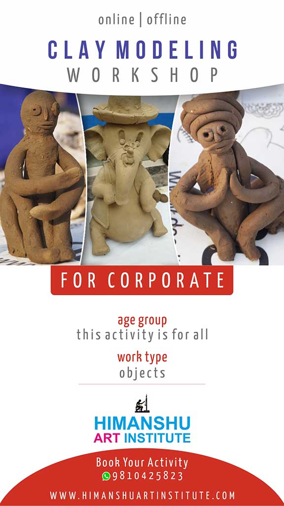 Clay Modeling Workshop for Corporate | Special Clay Modeling Workshop & Activity for Corporate ...