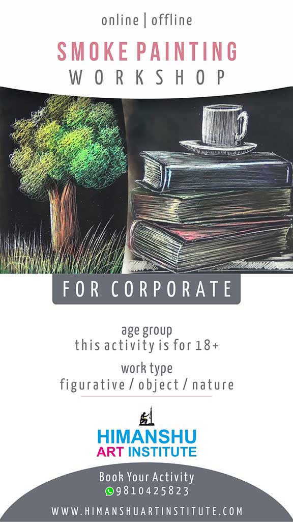 Smoke Painting Workshop for Corporate | Special Smoke Painting Workshop ...